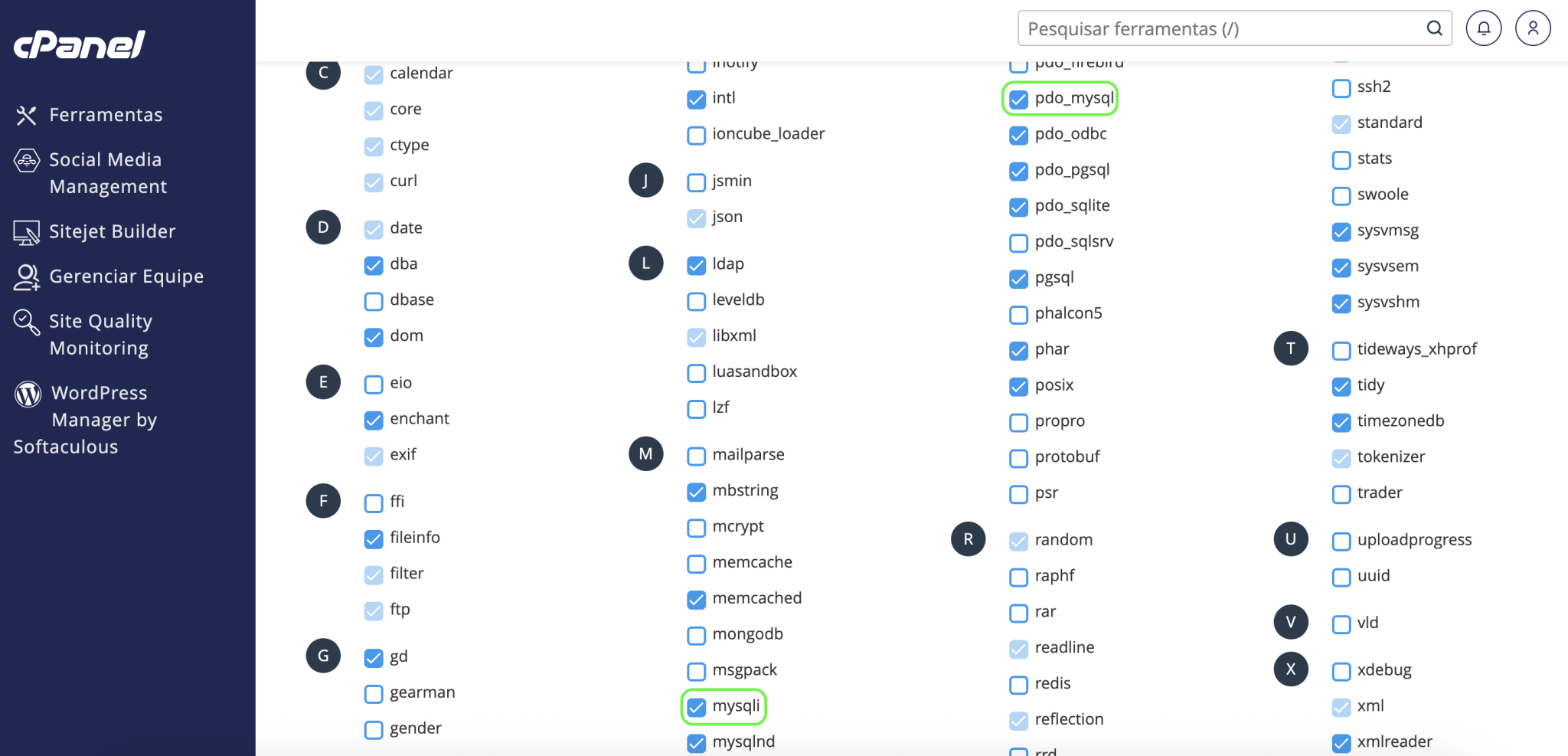 Erro Php Installation Appears To Be Missing The Mysql Extension